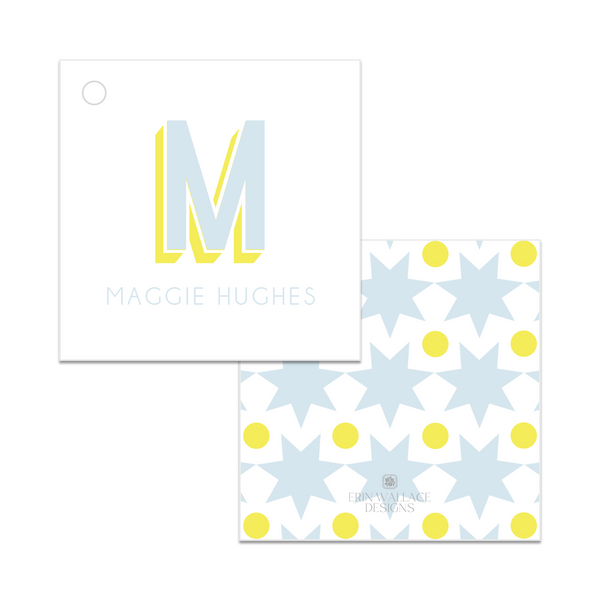 Starburst Enclosure Cards or Gift Tags - erinwallacedesigns